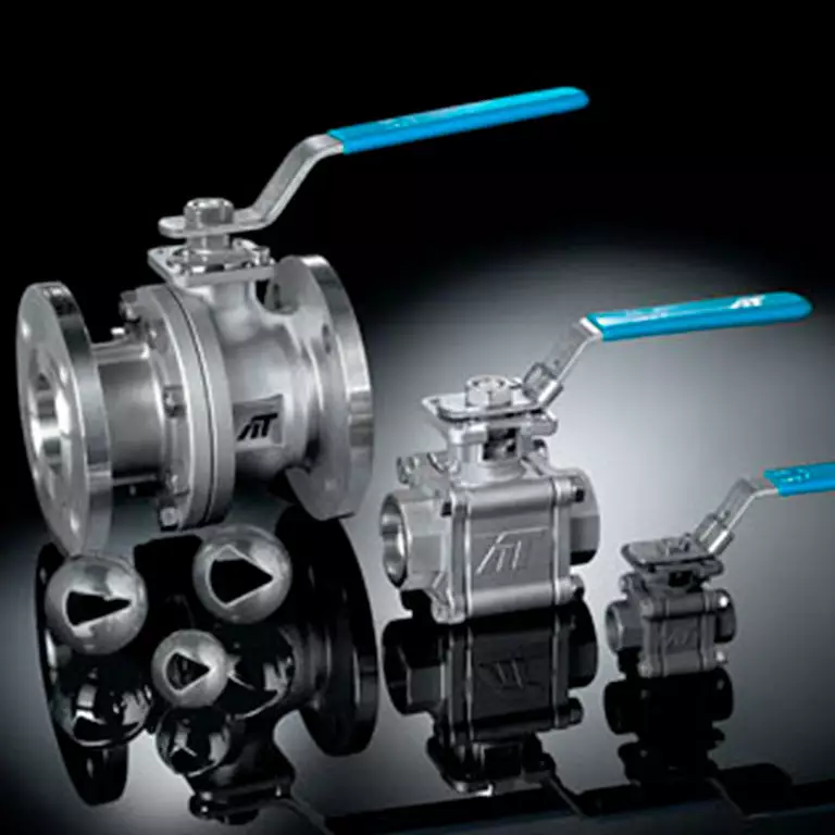 Série V: Válvulas de controle V-Port completas